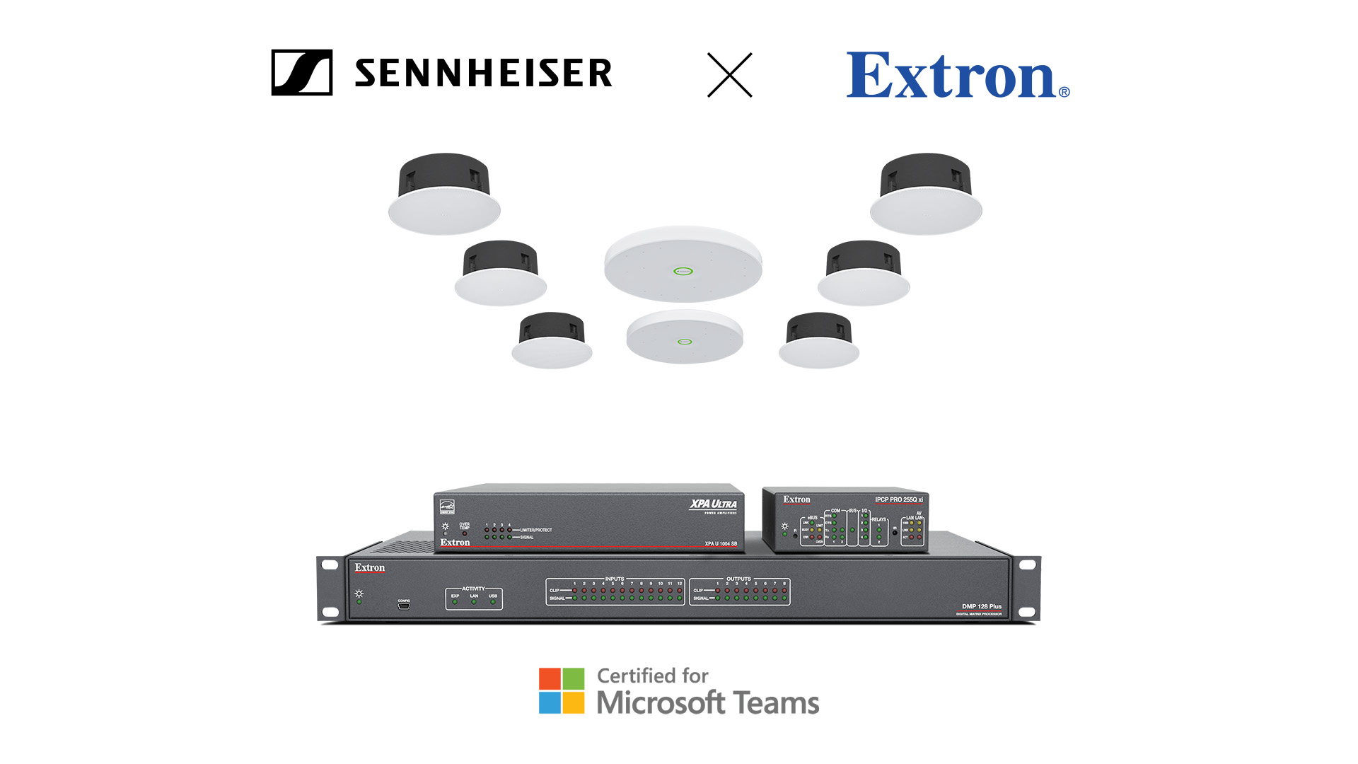 Extron and Sennheiser Introduce New Secure, AI-Ready Enterprise Solutions Certified for ...